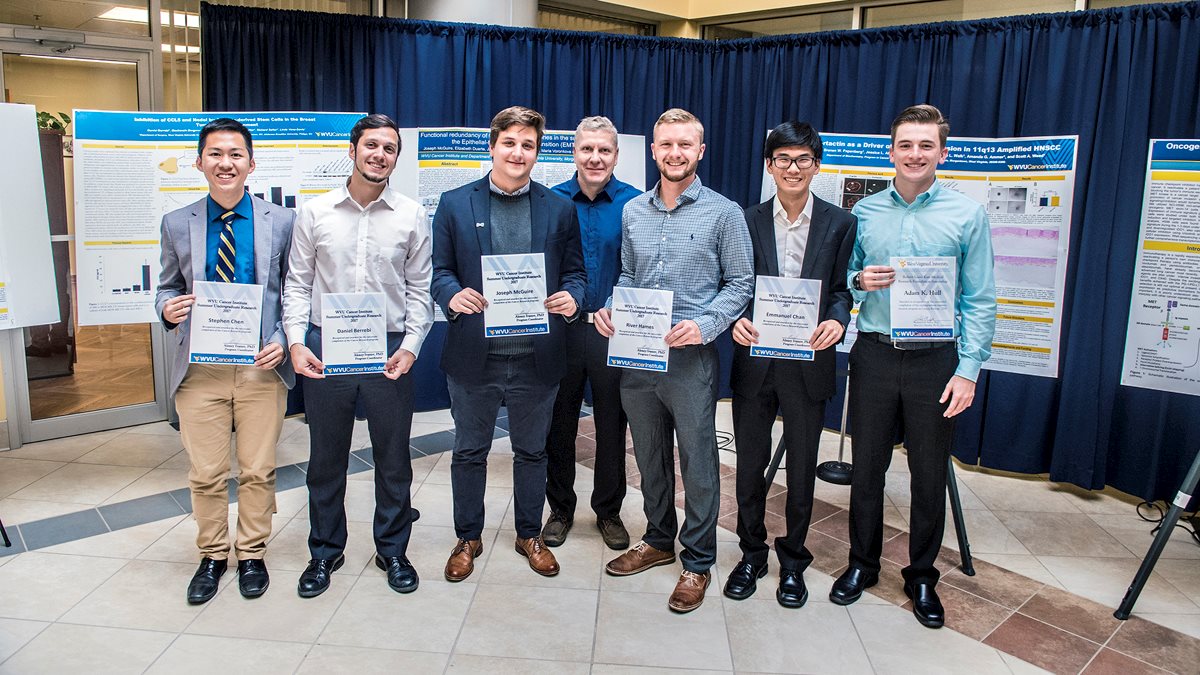 Summer research fellows and Shepherd Univ. intern present their cancer ...