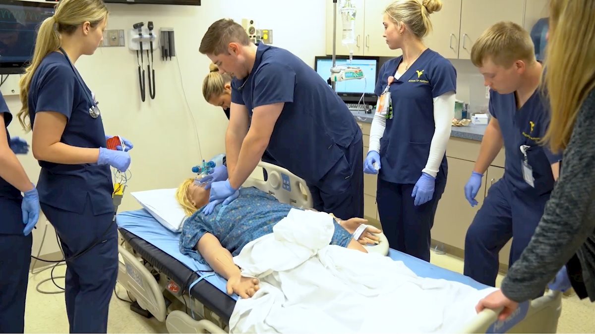 WVU Health Sciences simulation center admits new ‘patient’ for ... WVU Health Sciences simulation center admits new ‘patient’ for ...