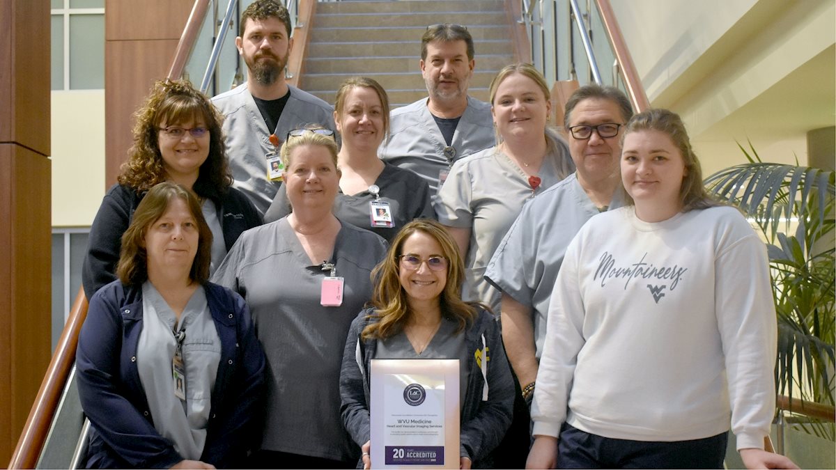 WVU Heart and Vascular recognized for 20-year accreditation milestone ... WVU Heart and Vascular recognized for 20-year accreditation milestone ...