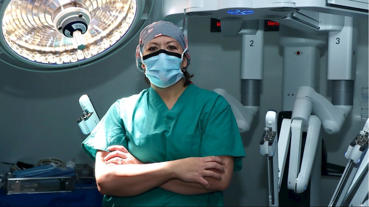 WVU Medicine obstetrician gynecologist performs first robotic-assisted ...